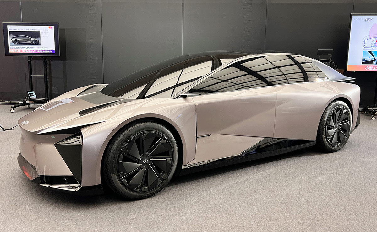Lexus shows LF-ZC, LF-ZL concepts as new Tesla-fighting EVs ...