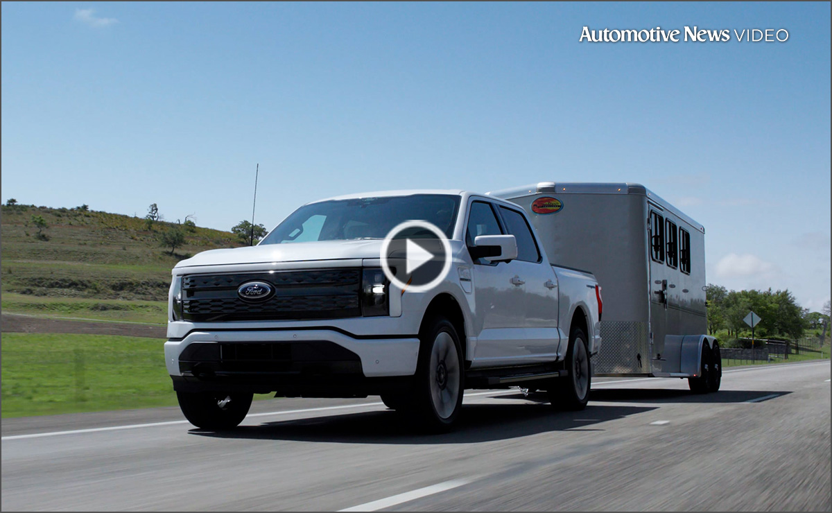 Automotive News Video: What to consider when towing with an EV Video ...