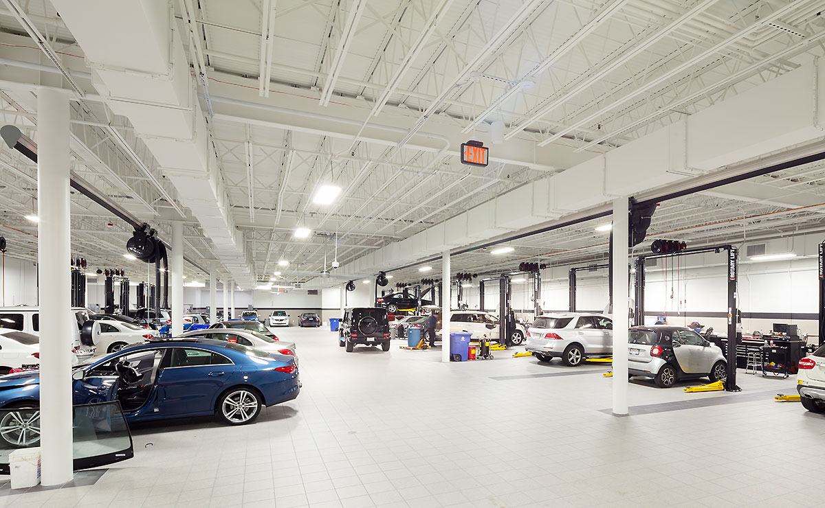 Mercedes rolls out digital-focused dealership redesign | Automotive News