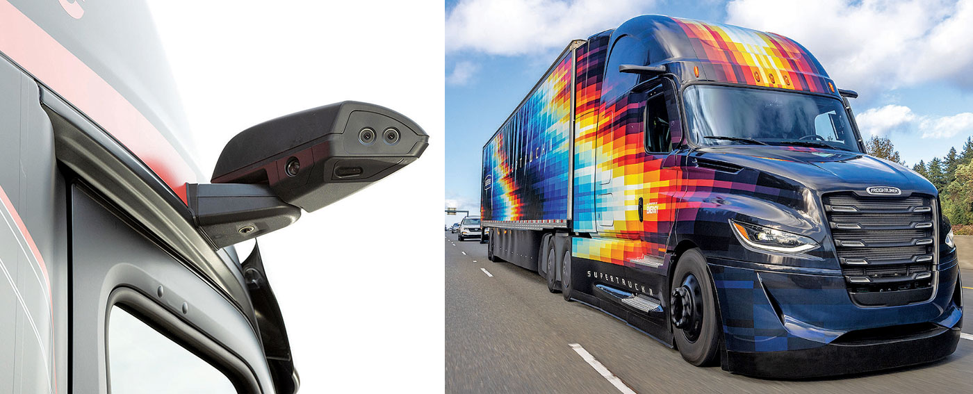 MirrorEye improves Class 8 truck fuel economy and safety | Automotive News