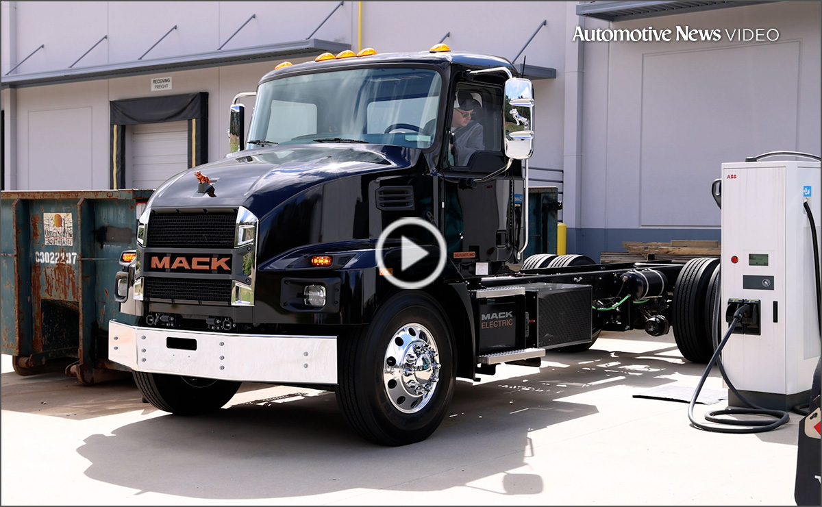 Automotive News Video: How Mack Trucks is growing its EV lineup Video ...