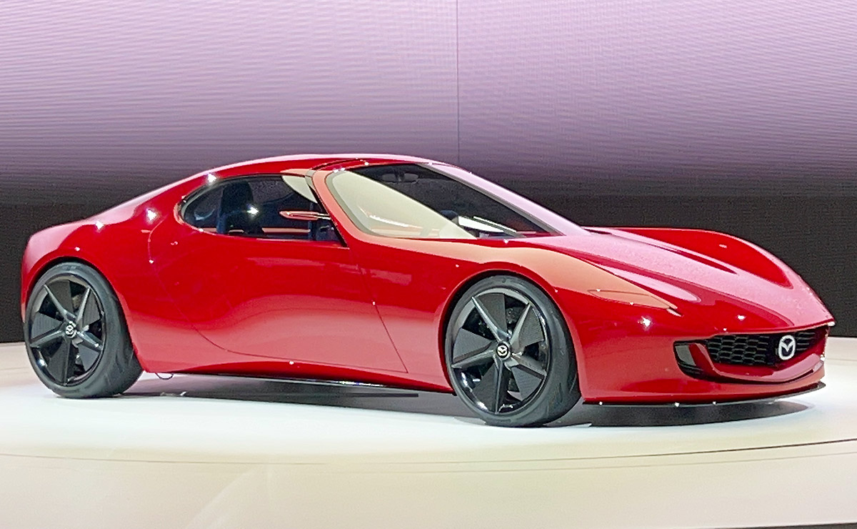 Mazda MX-5 Miata concept proposes a rotary engine hybrid | Automotive News