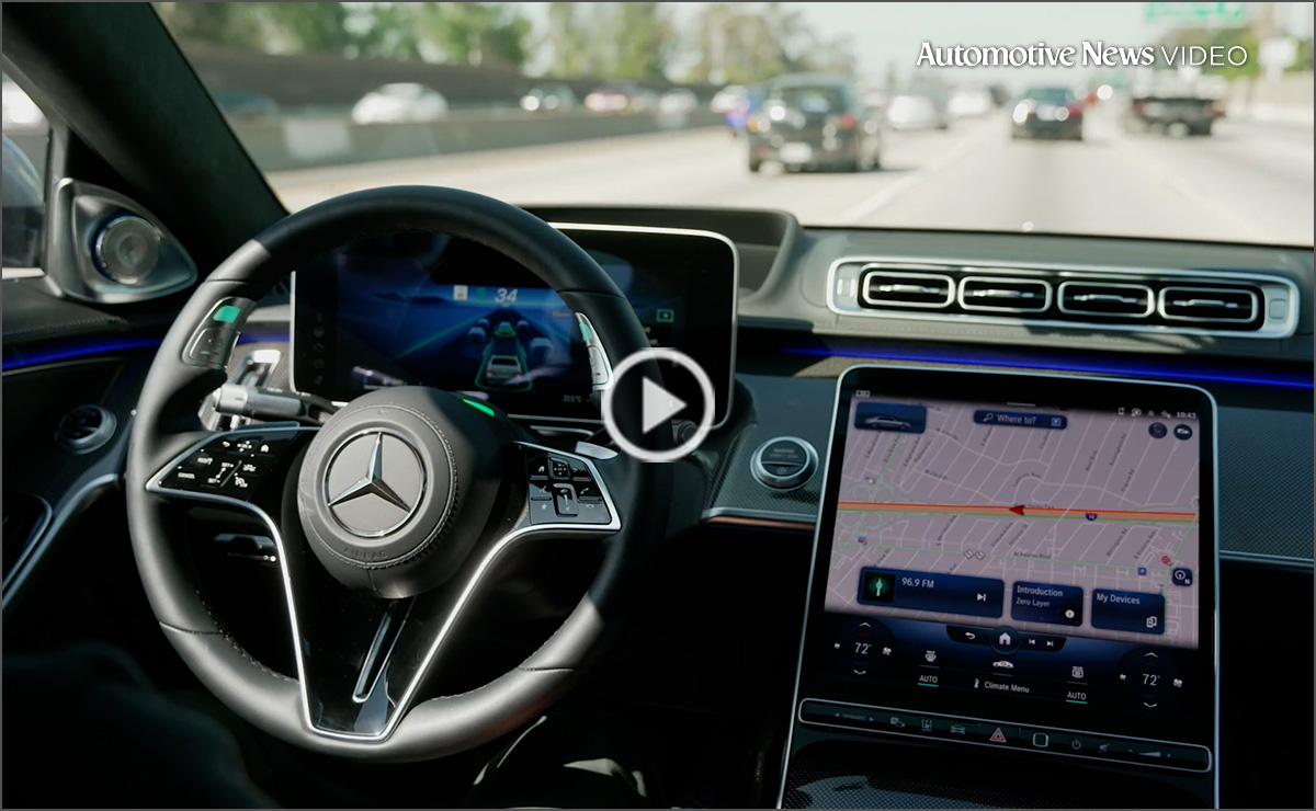 Automotive News Video: Level 3 automated driving concerns Video from ...