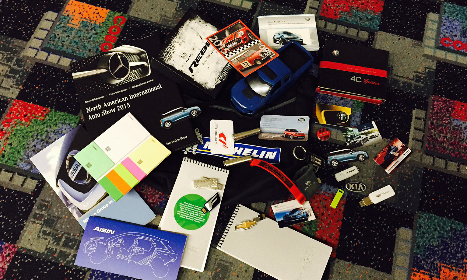 Auto show swag: 2015 Edition | Automotive News