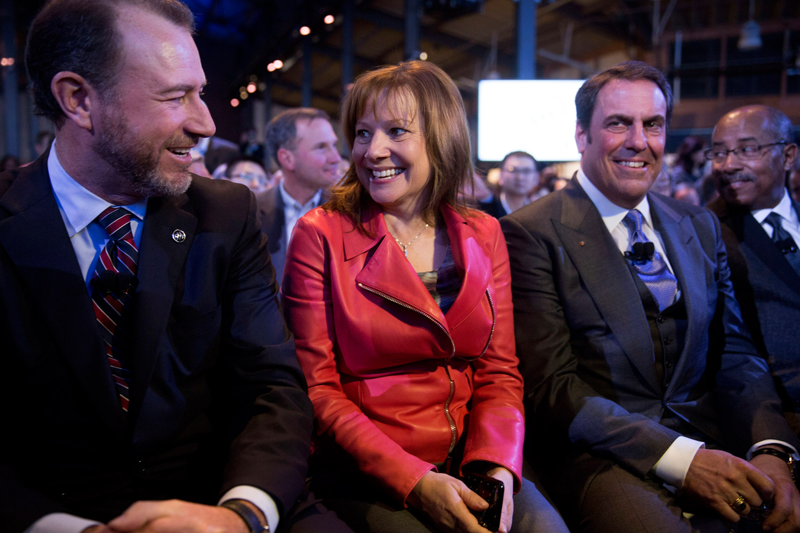 Smiles from Team GM | Automotive News