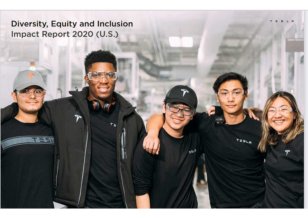 Tesla says minorities make up 60% of U.S. work force, but Blacks, women ...