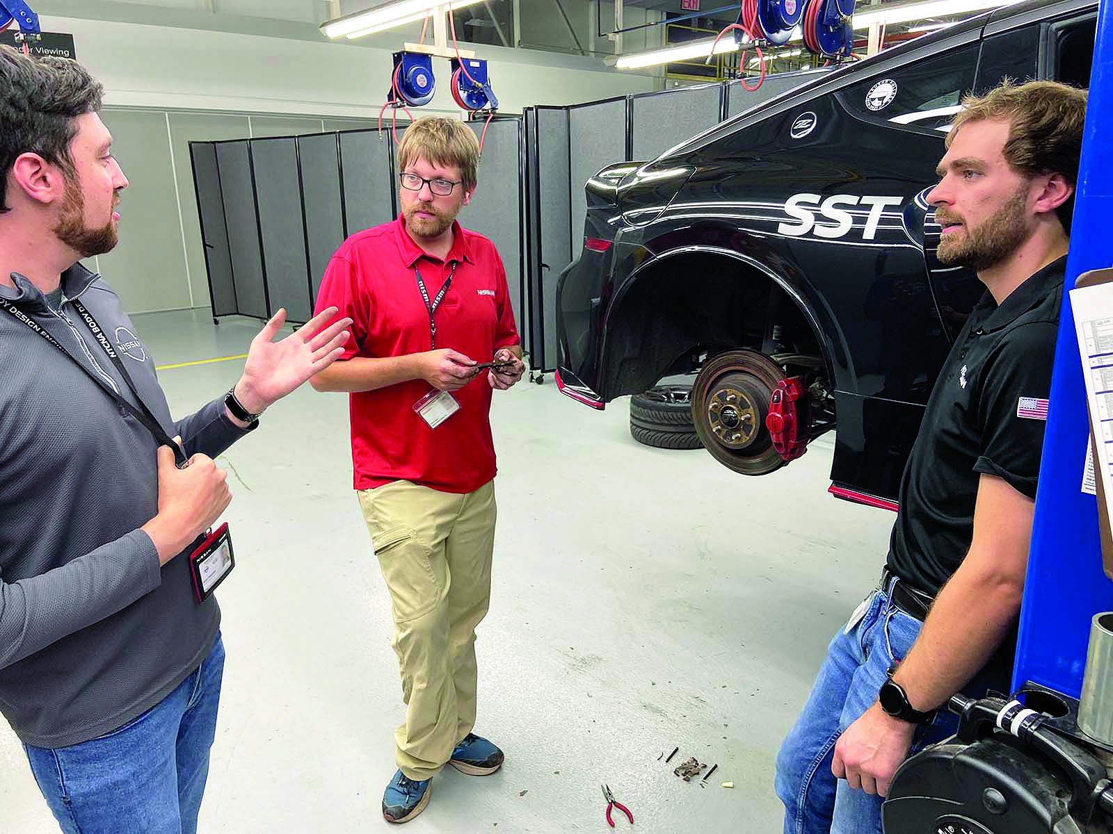 Nissan Acceleration Team staffers polish performance image | Automotive ...