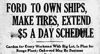 Remembering Henry Ford's $5 day for line workers | Automotive News