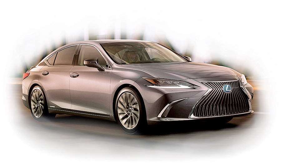 New Lexus ES gets new grille, new contours | Automotive News