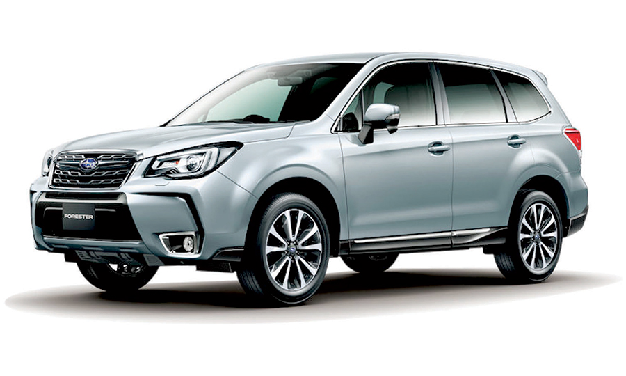 Forester gets fresh fascia, wider stance | Automotive News
