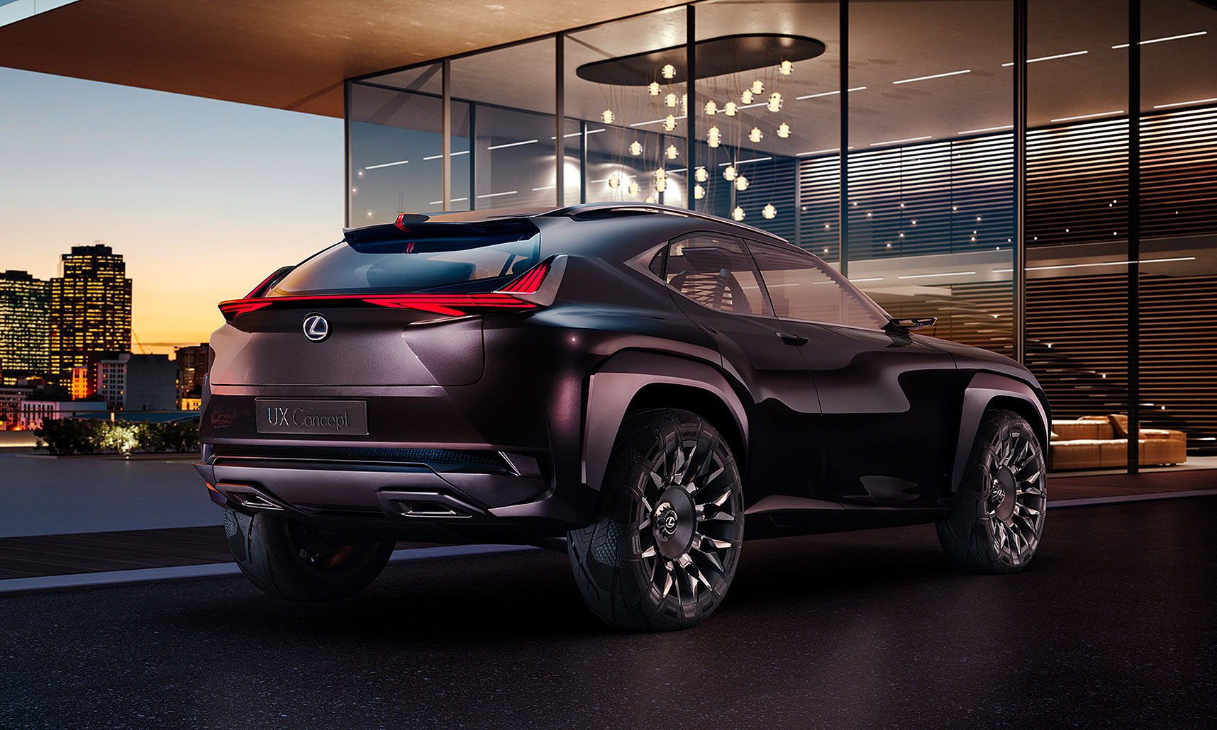Lexus hints at another crossover with UX concept | Automotive News