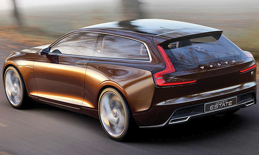 Volvo gives a peek at sleek future wagons | Automotive News