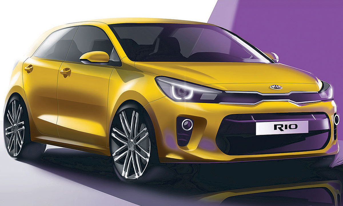 4th-gen Kia Rio gets sportier design | Automotive News