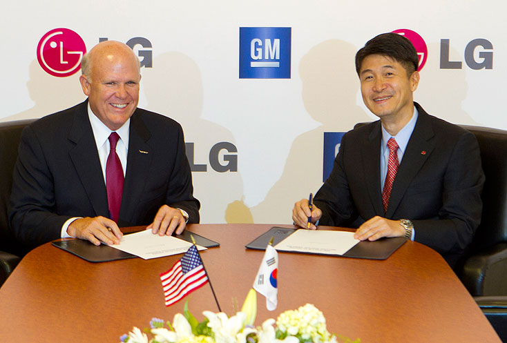 GM partners with battery supplier LG on electric vehicles | Automotive News