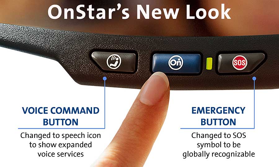 GM redesigns OnStar buttons in 2013 vehicles | Automotive News