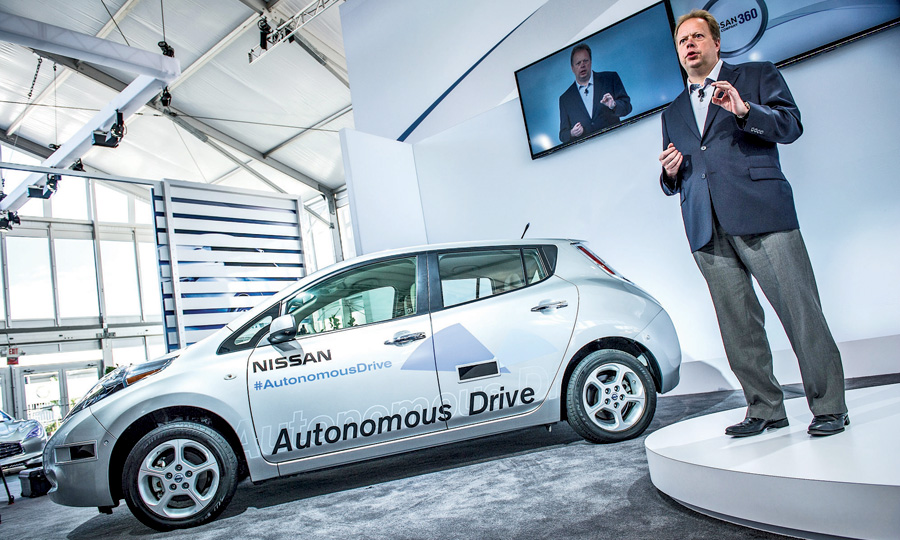 Nissan follows bold EV moves with vow of self-driving cars by 2020 ...
