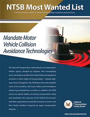 NTSB says feds should require more vehicle safety features | Automotive ...