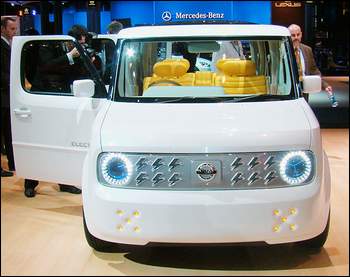 Nissan electrifies the Cube | Automotive News