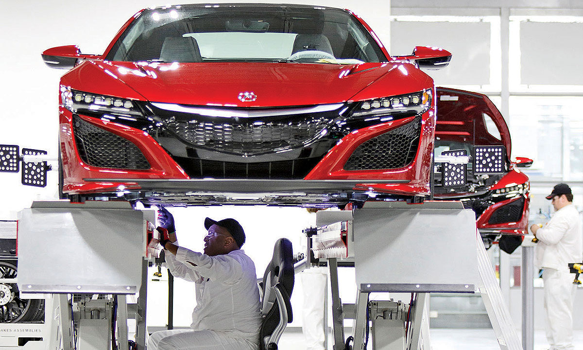 Honda's $70 million NSX factory also serves as a laboratory ...