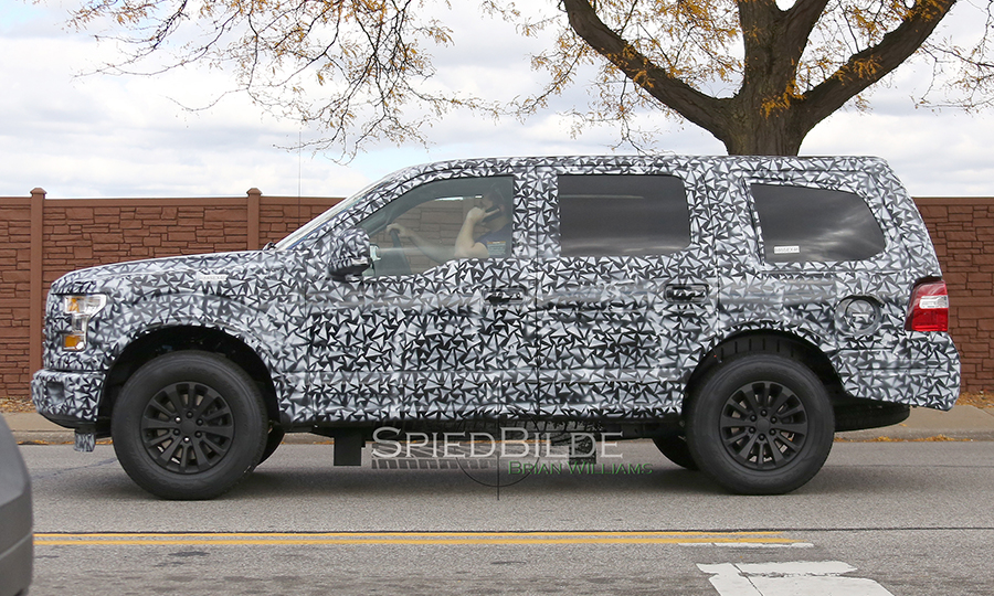 2018 Ford Expedition spy photos