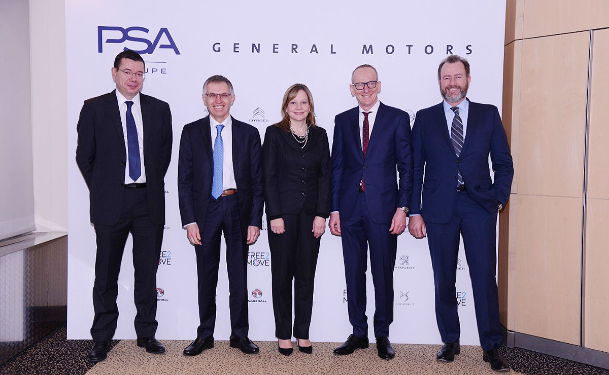 GM-PSA press conference
