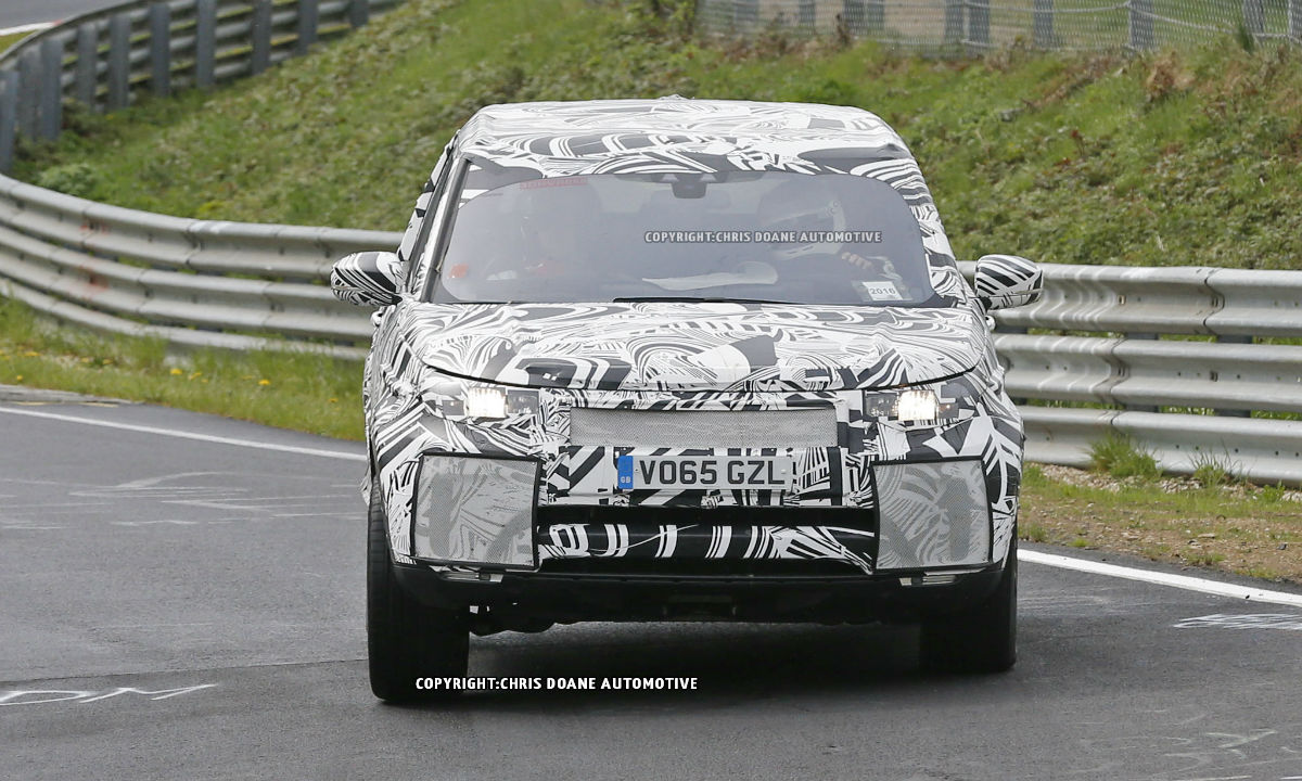 2017 Land Rover Discovery spy photos
