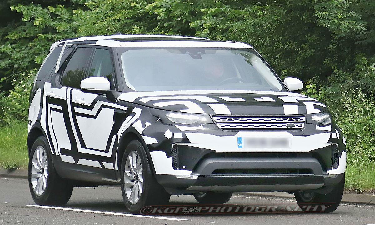 Land Rover Discovery spy photos