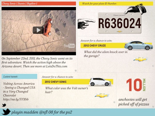 Mobile app gives Chevy a social-media play for Super Bowl | Automotive News