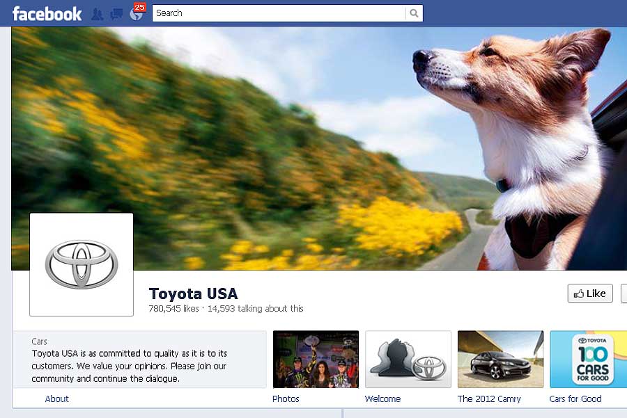 Toyota, Lexus roll out redesigned Facebook pages | Automotive News