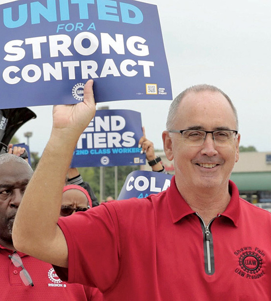 Shawn Fain's tactics win lucrative deal for UAW members at Ford ...