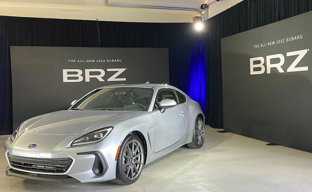 Subaru BRZ coupe gets more power, styling tweaks | Automotive News