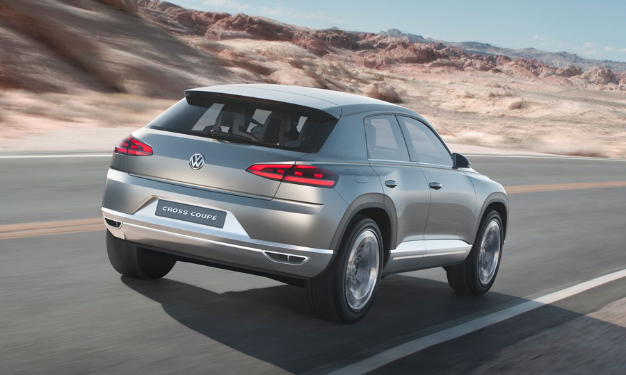 VW previews new SUV styling with Cross Coupe concept | Automotive News
