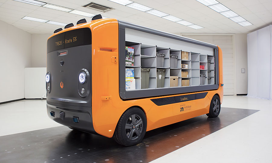 On the road to goods delivery: Startup Udelv reveals Transporter ...