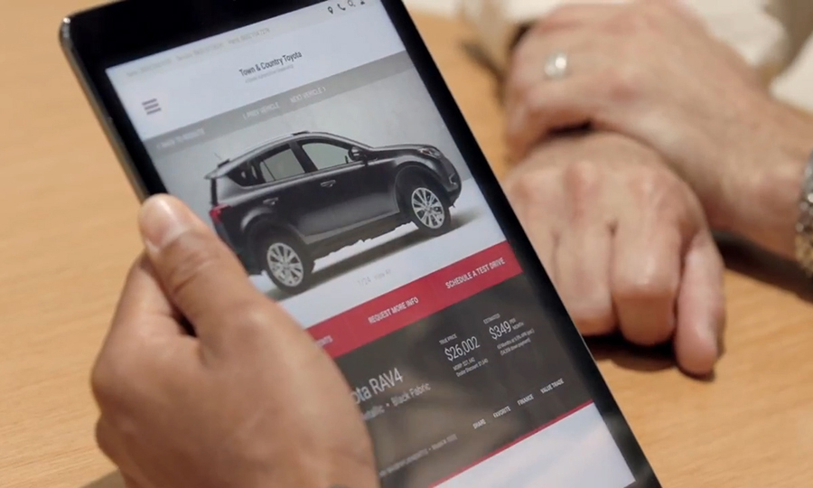 Test-driving Sonic's new dealership iPad app Video from Automotive News