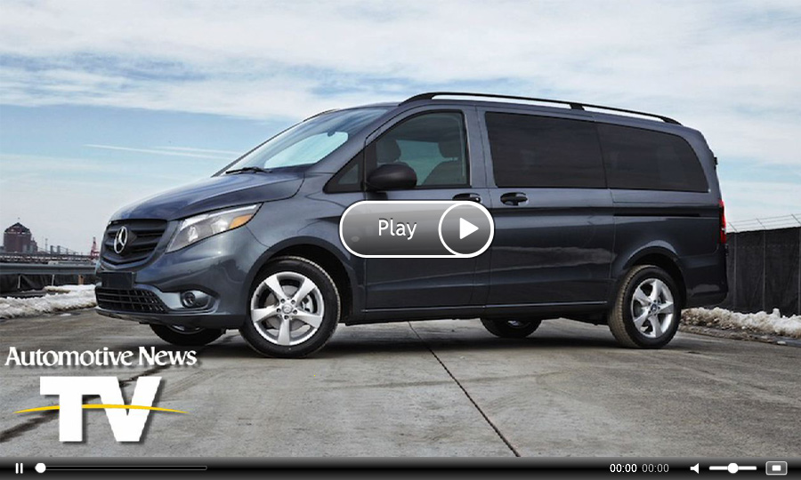 First Shift: Mercedes midsize van debuts Video from Automotive News