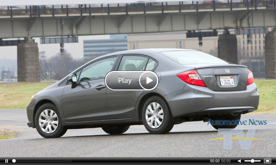 AutoNews Now: Honda bullish on Civic Video from Automotive News
