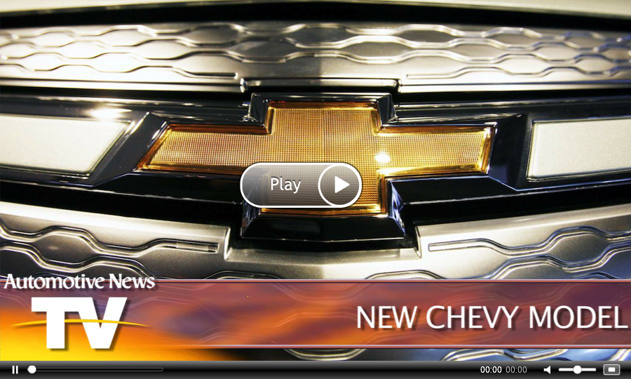 First Shift: Chevy's next nameplate Video from Automotive News