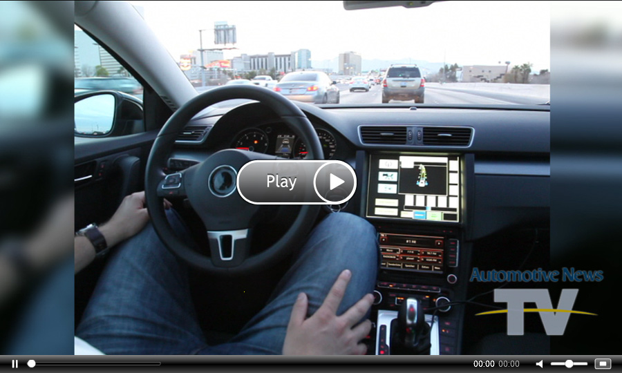 AutoNews Now: Autonomous car buzz Video from Automotive News