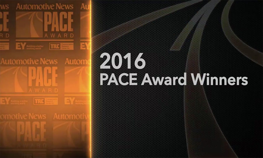 2016 PACE Award Winners Video from Automotive News