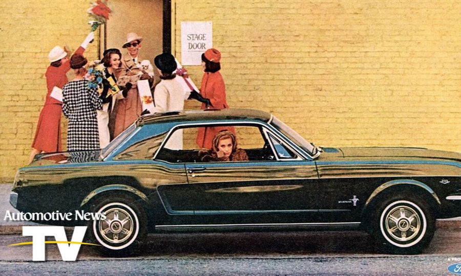 Mustang marketing over the years Video from Automotive News