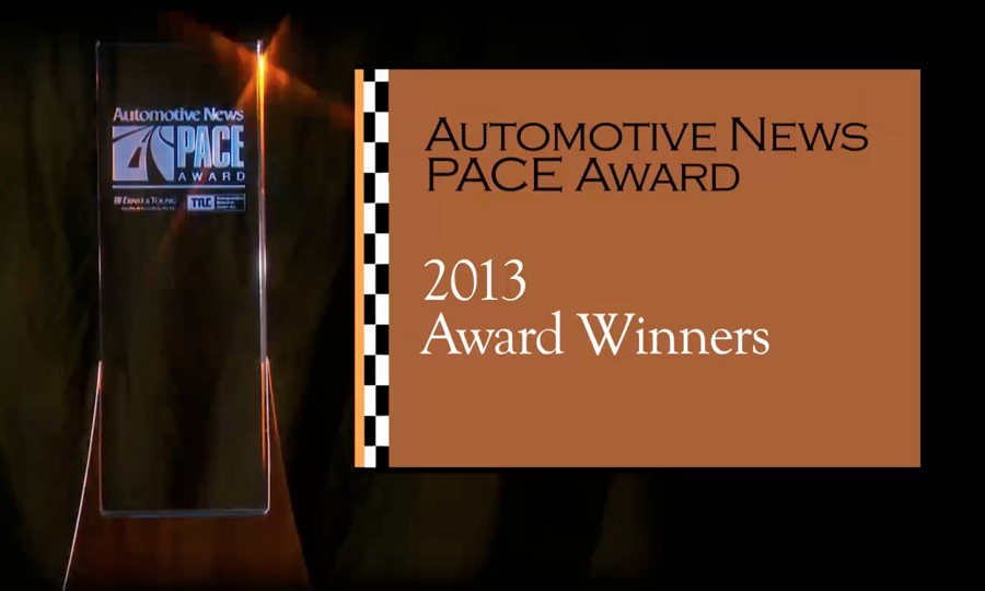 2013 PACE Award Winners Video from Automotive News