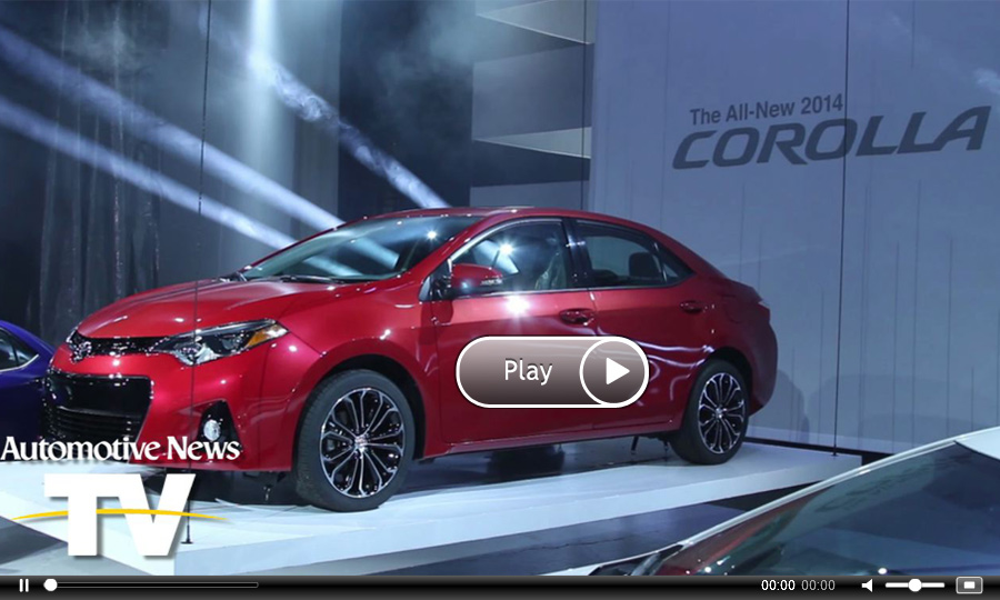 First Shift: Corolla's bold stretch Video from Automotive News
