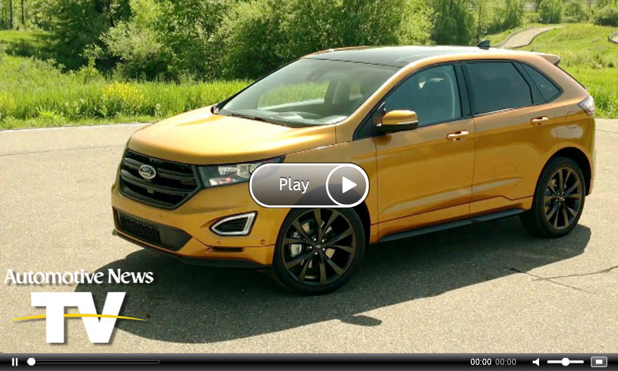 First Shift: Ford Edge gets a makeover Video from Automotive News
