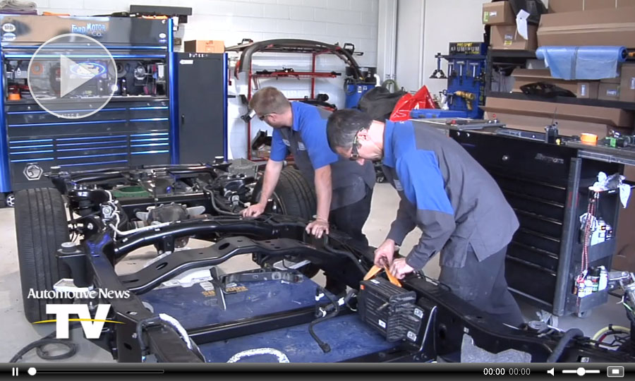Ford body shop boss: We 'grow our own' techs Video from Automotive News