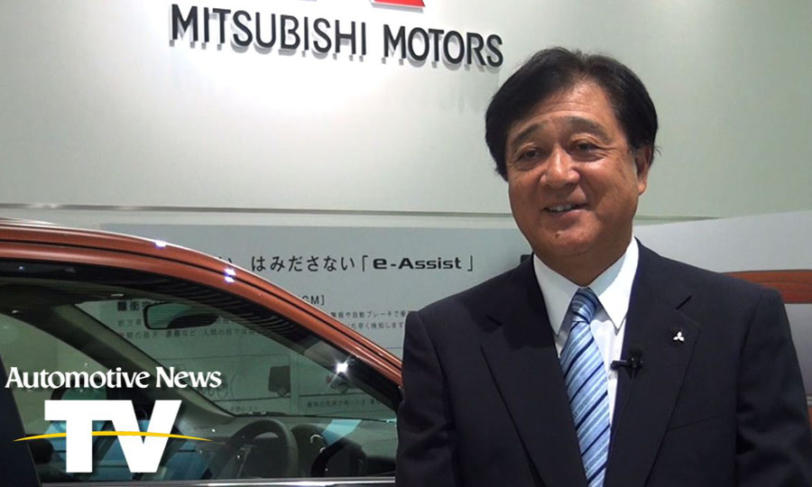 Mitsubishi's Masuko on rebound plan Video from Automotive News