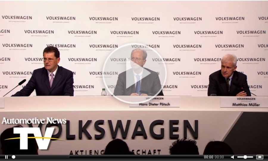 First Shift: VW: 'Everything is on the table' Video from Automotive News