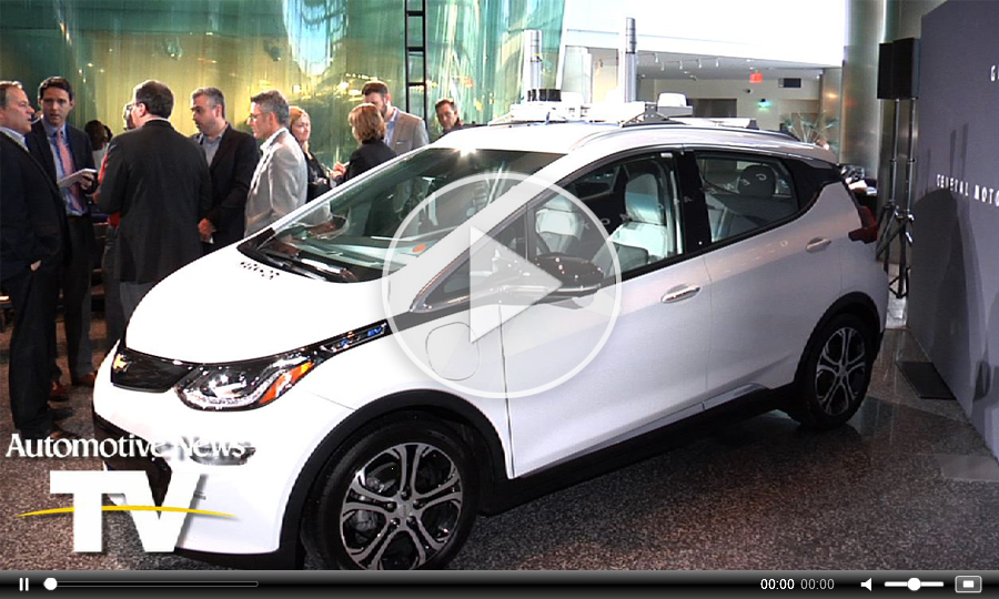 First Shift: GM to build, test autonomous Bolts Video from Automotive News