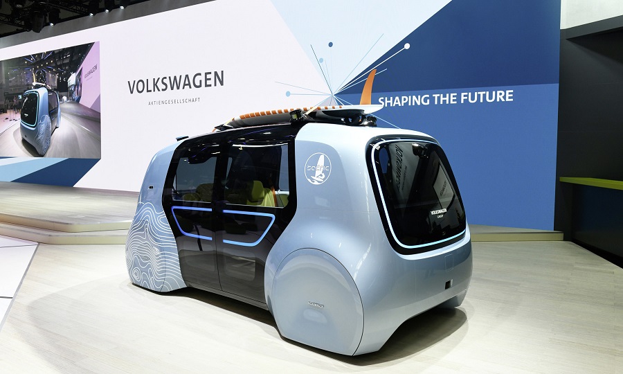 VW's new AV tech company to focus on self-driving taxis, vans ...