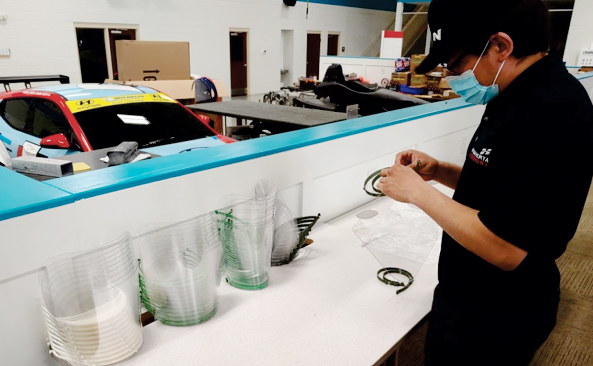 Off the track, Bryan Herta Autosport race team converts to production ...