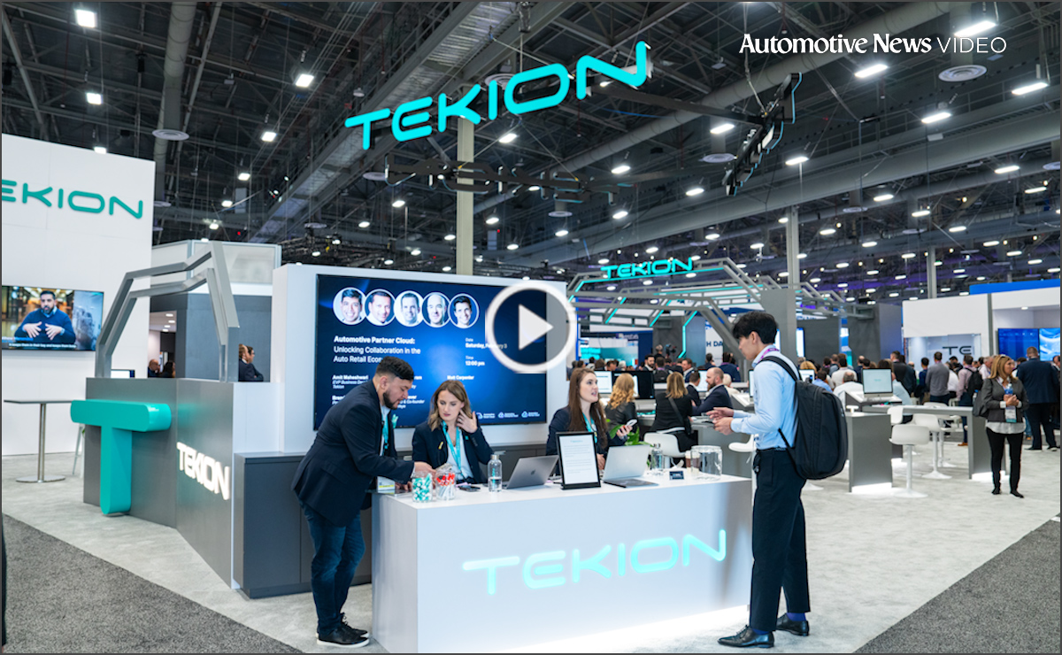 Automotive News Video: Tekion doubles down on generative AI Video from ...